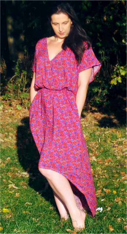Gypsy Tunic Dress Sewing Pattern (PDF) - Designer Stitch