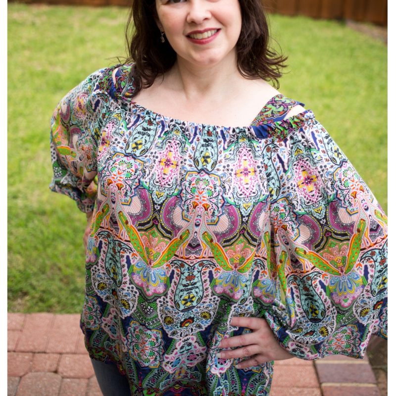 Eleni Top Tunic Dress Sewing Pattern (PDF) - Designer Stitch