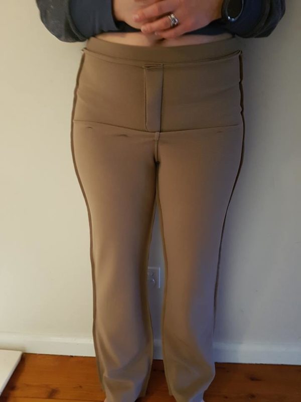 How to Shorten Your Front Rise - Designer Stitch