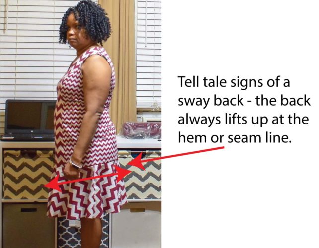 Pattern Alteration for a Sway Back - Designer Stitch