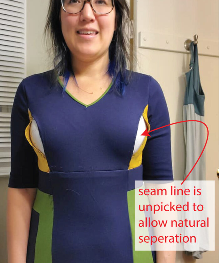 Fitting for Bust Projection and Princess Panels - Designer Stitch