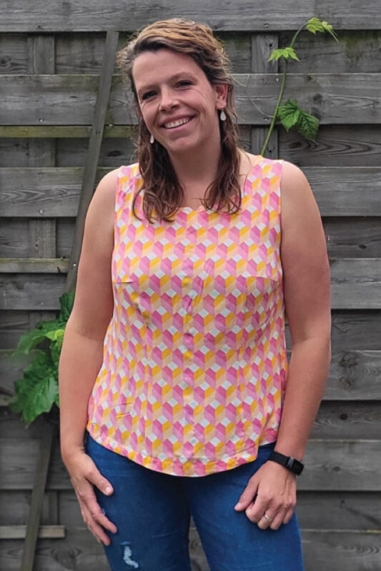 Marit Shell Top Sewing Pattern (PDF) - Designer Stitch