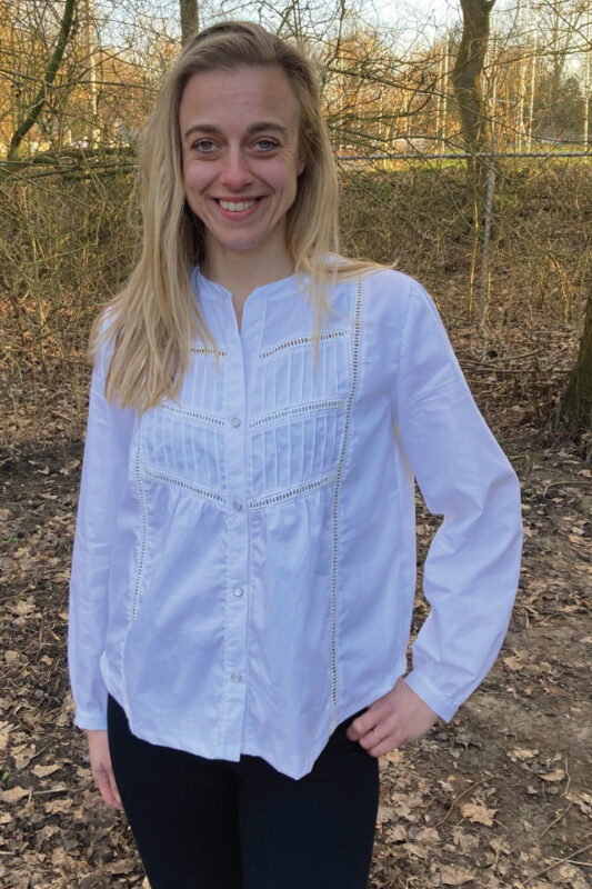 Rian Blouse Sewing Pattern (PDF) - Designer Stitch